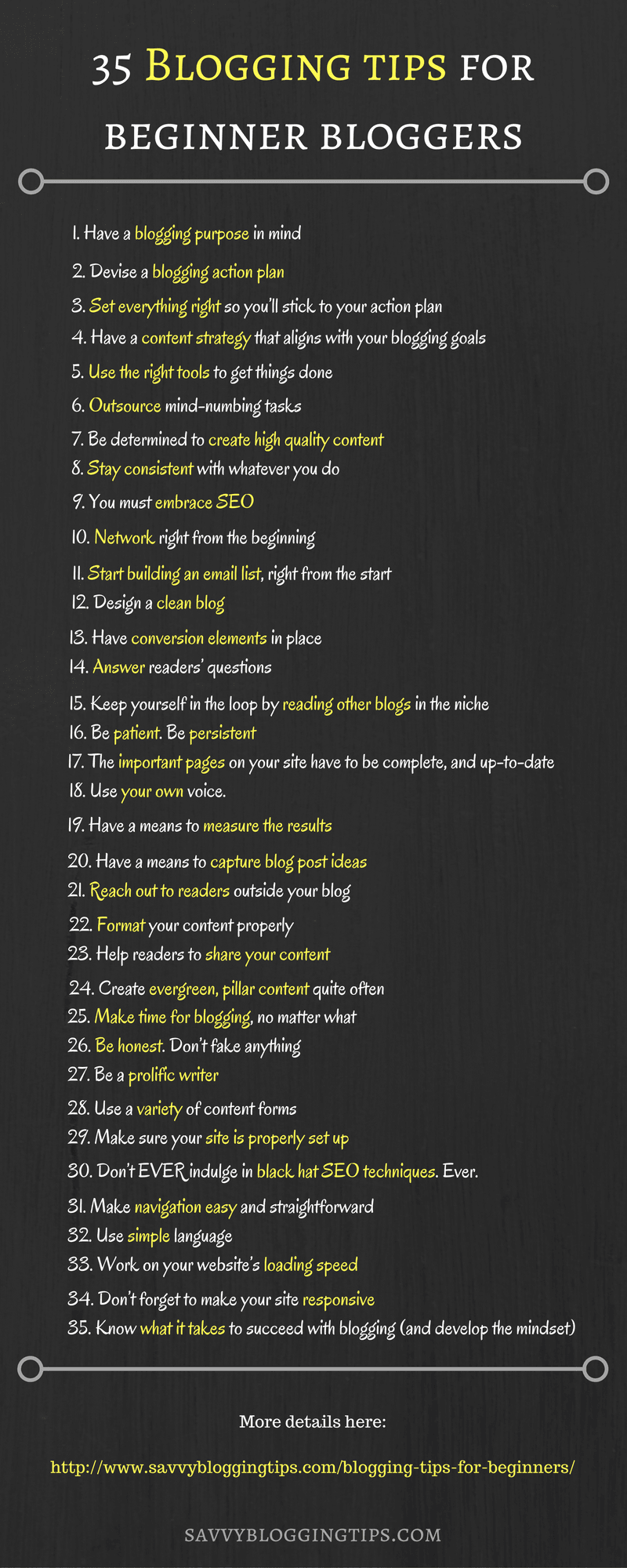 35 Essential blogging tips for beginner (and advanced) bloggers