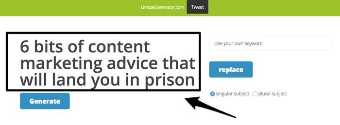 Write great blog post titles using these 11 blog topic generators