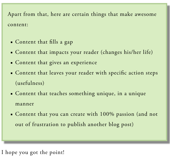 How to make your readers read your long form blog posts fully?